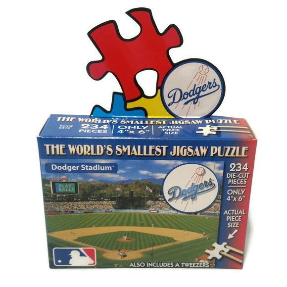 TDC Puzzles | Games | Dodger Stadium Worlds Smallest Puzzle | Poshmark